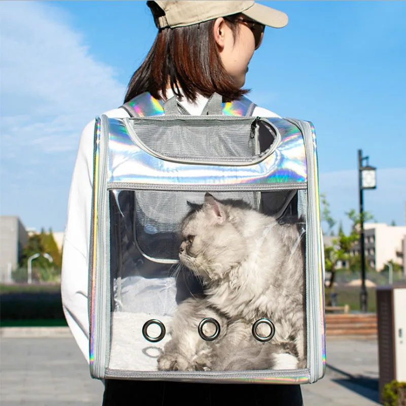 Cat-Bag-Large-Capacity-Outdoor-Portable-Full-Transparent-Breathable-Cat ...