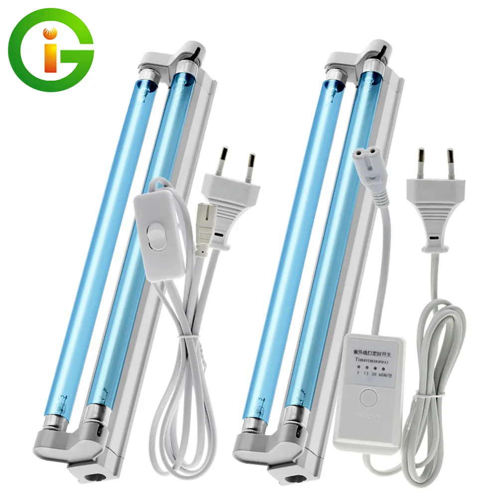16W/220V ultravioleta germicida lámpara esterilizador UVC a ácaro del polvo eliminador de 254nm ...