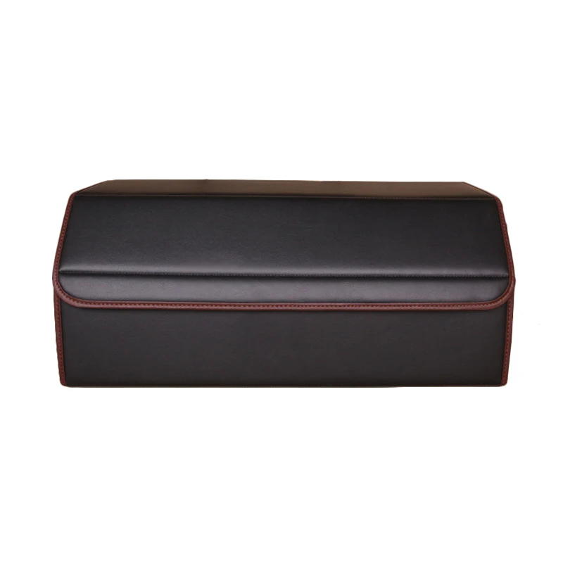 65cm-Large-Car-Storage-Box-PU-Leather-Trunk-Car-Organizer-Box-Folding ...