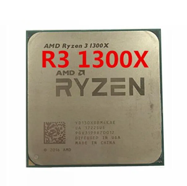 AMD Ryzen R3 1300X CPU Processor Quad Core Socket AM4 3.5GHz TDP 65W ...
