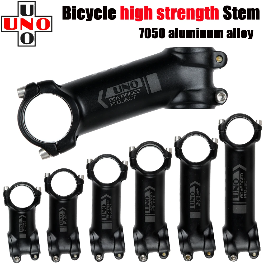 UNO Kalloy King Stems Ultralight AL7050 Bike Stem 7 Degree 31.8mm 60 70 ...