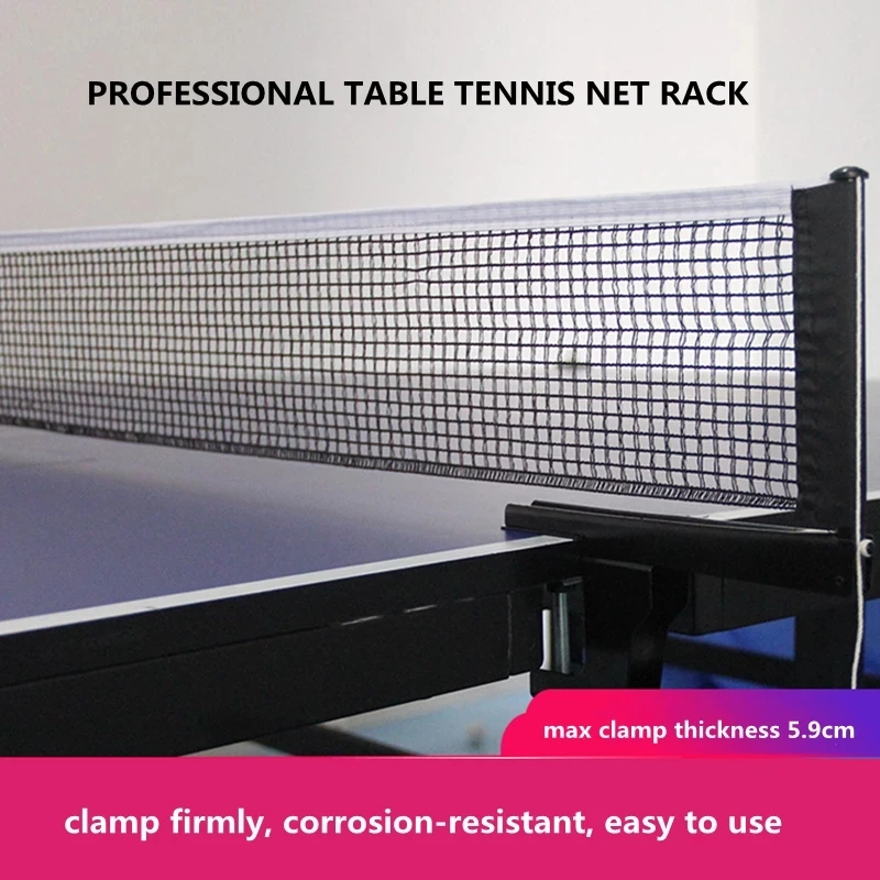 Professional-Table-Tennis-Net-Rack-Portable-Screw-Type-Net-Rack-Clamp-5 ...