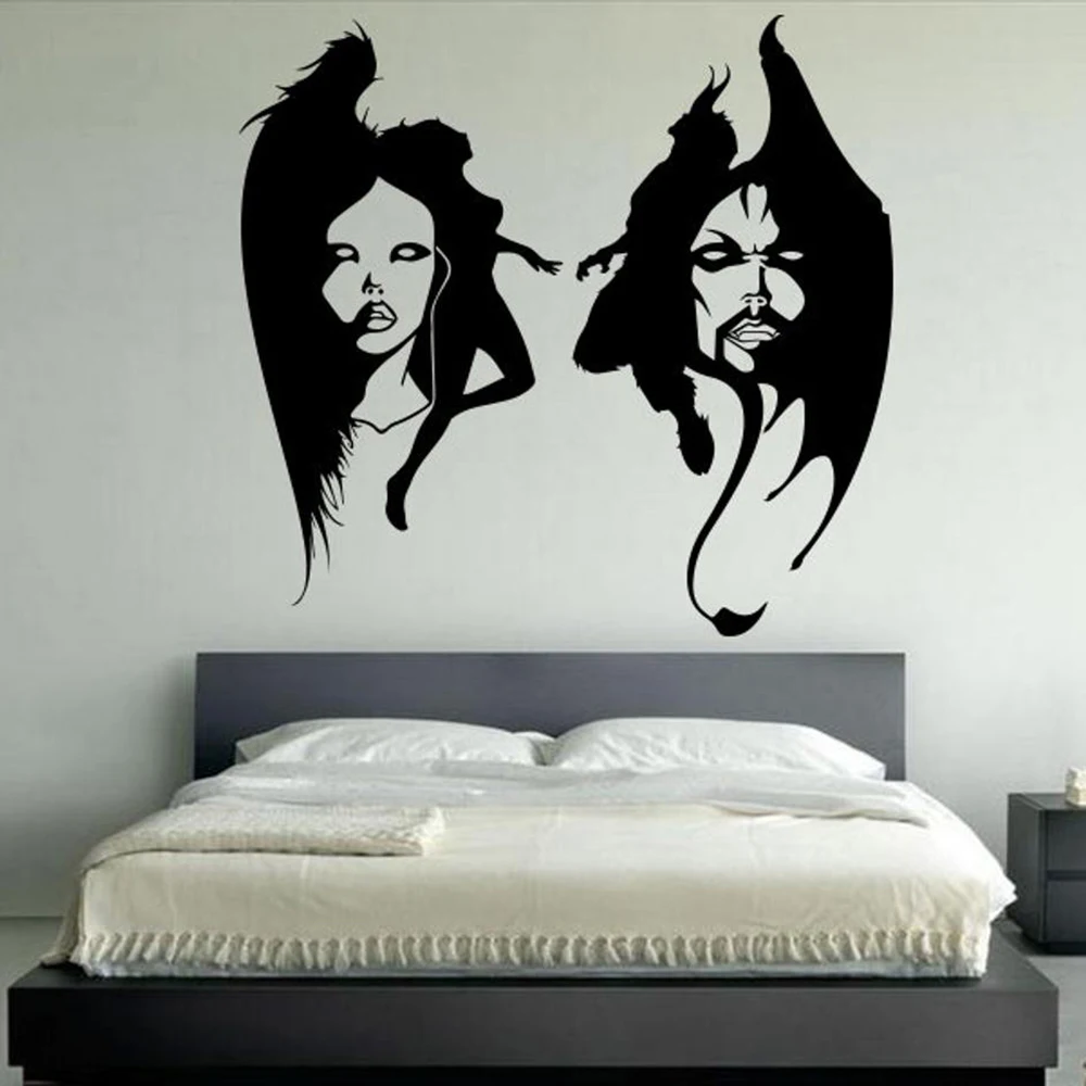 Paper, Party & Kids Demon Woman Vinyl Sticker Materials etna.com.pe