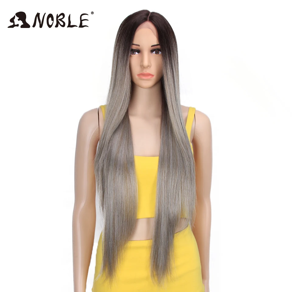 Noble Synthetic Hair Wig Black | Noble Hair Front Wig Synthetic ...
