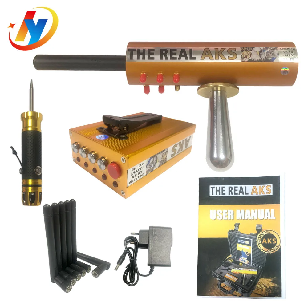 Real Gold AKS Metal Detector with Filter and Original Case for Silver ...