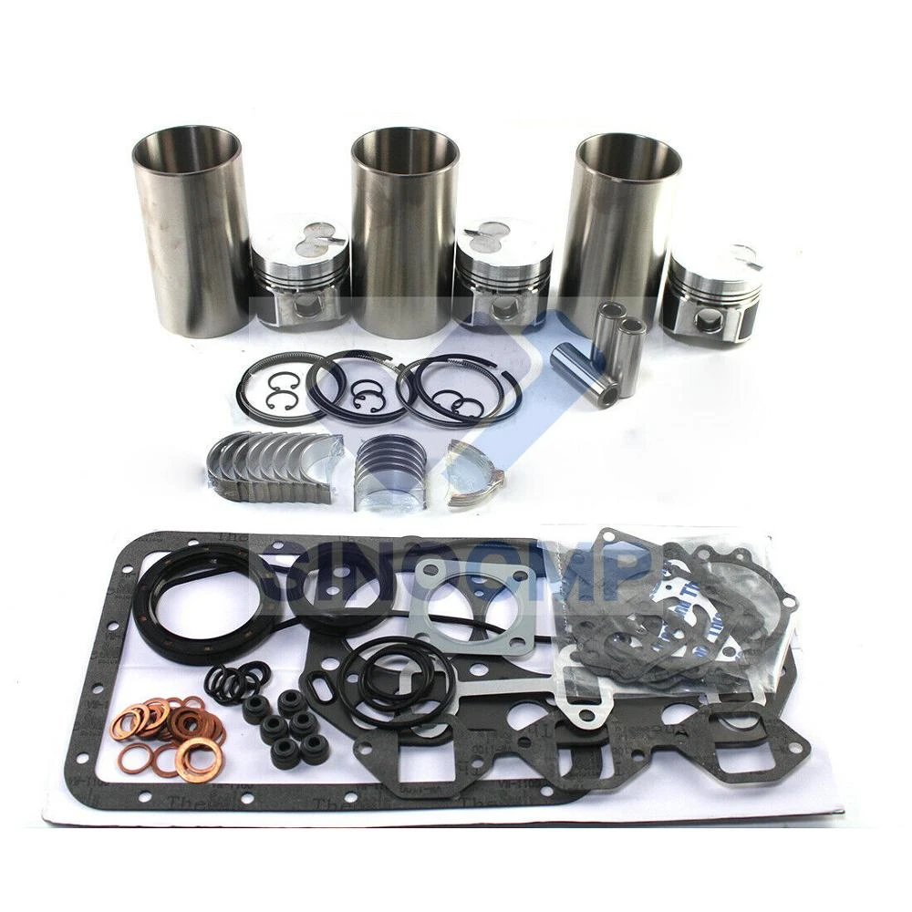 Yanmar 3tna72 3tna72uj Engine Rebuild Kit For Loader Forklift Tractor ...