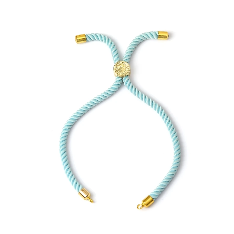 Juya 4pcs/lot Wholesale Handmade Woven Cotton Stopper Beads Adjustable ...