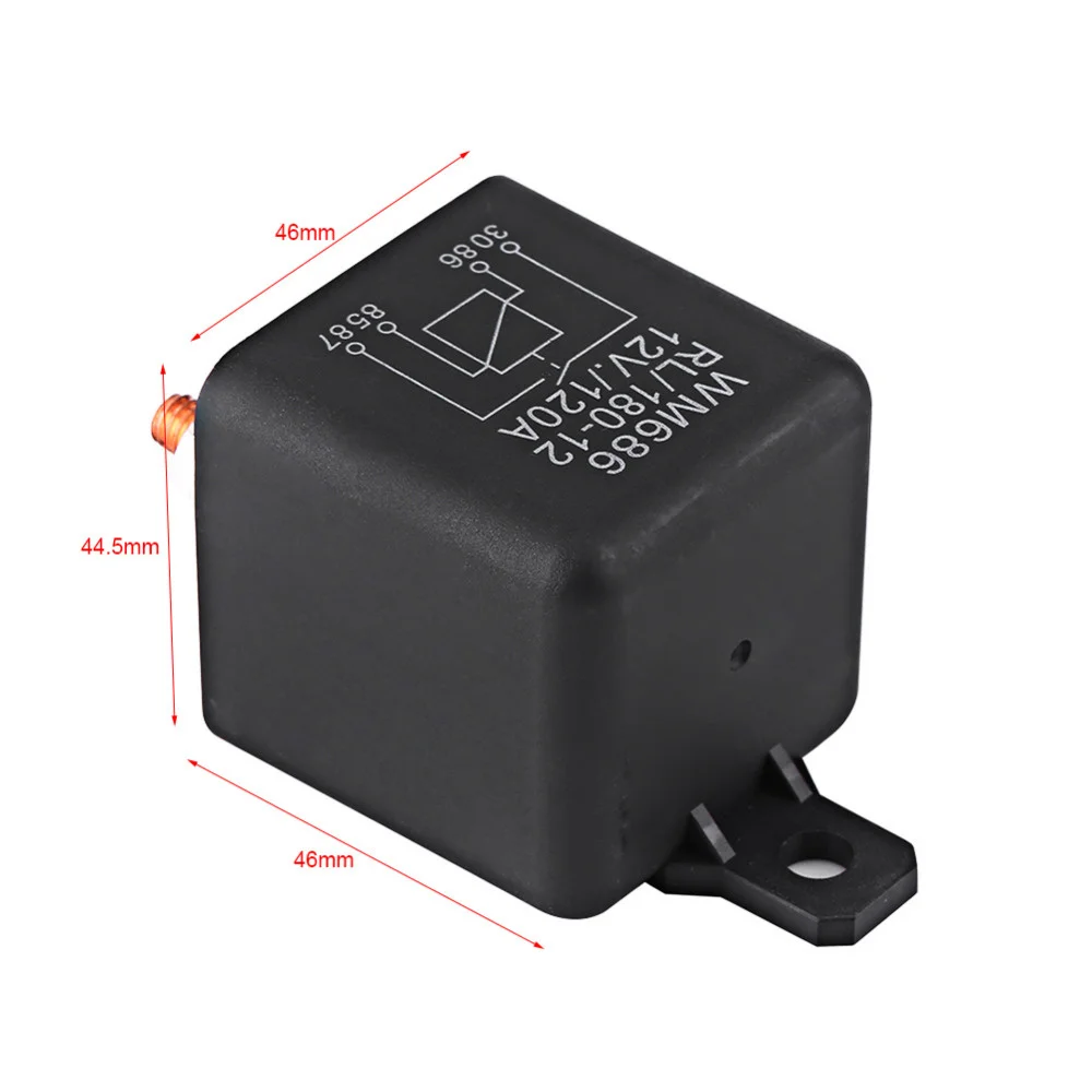 1pc 12V 120A Charge Relay Car Van ON/OFF 4 Pin Heavy Duty Split Van ...
