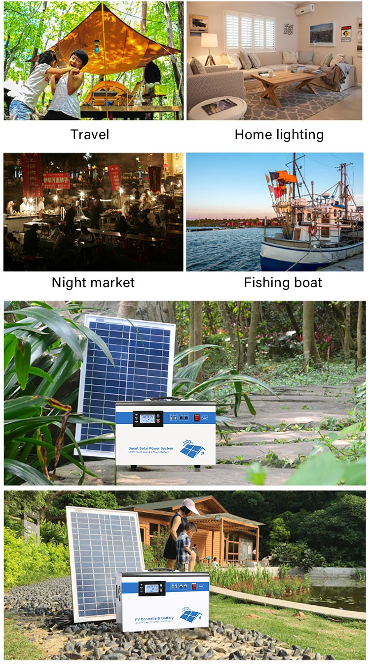 Anern 220V 1000W Solar Generator Portable AC Output Power Station Home ...