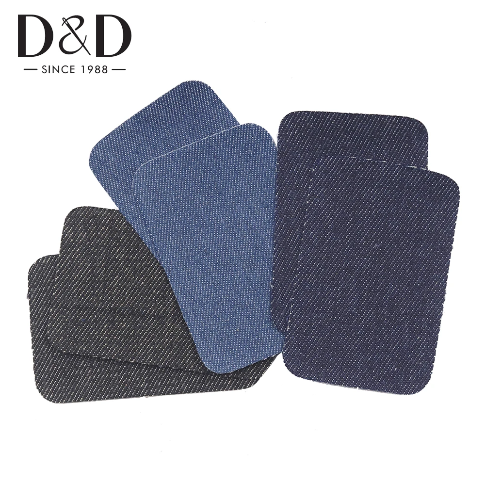 D&D 10pcs Jeans Patch Iron on Patches for Clothing Repair Pants Knee ...
