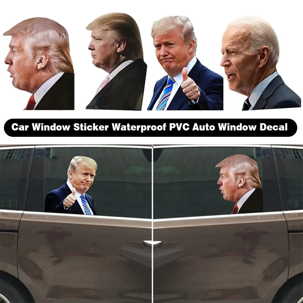 2020 U.S. Election Sticker President Biden Donald Trump Funny Car ...