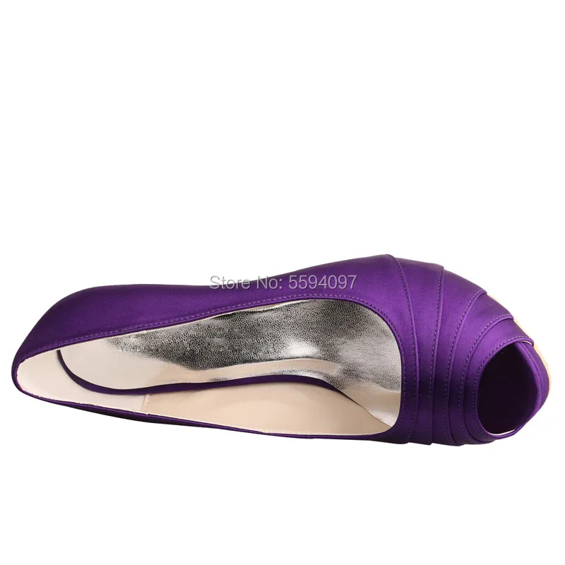 Deep Purple Evening Shoes