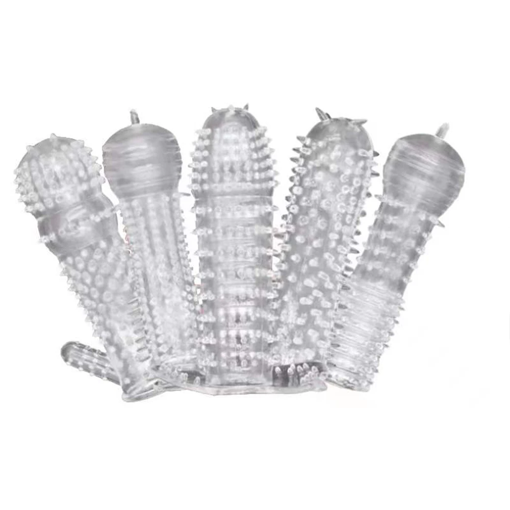 Sexitoys condones con pinchos para hombres, Sexo íntimo, pene, punto G ...