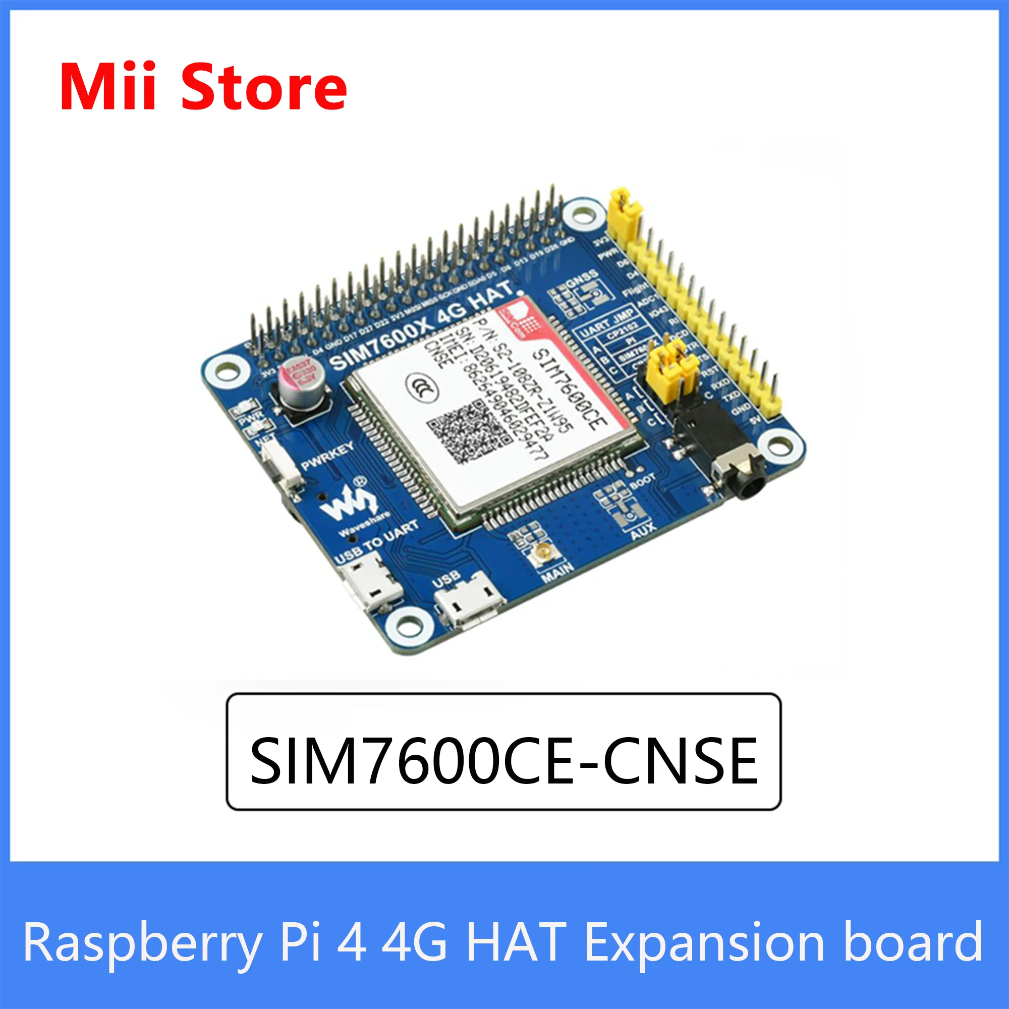 Raspberry Pi 4 Sim7600ce-cnse 4g Hat Network Module Supports 4g / 3g ...