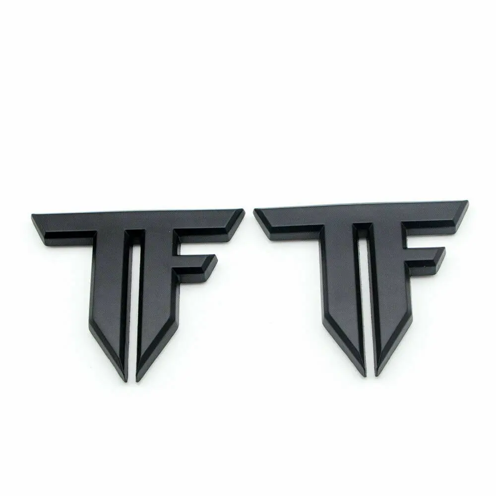 2x Black Metal Transformers TF Autobot Deception Car Emblems Badge ...