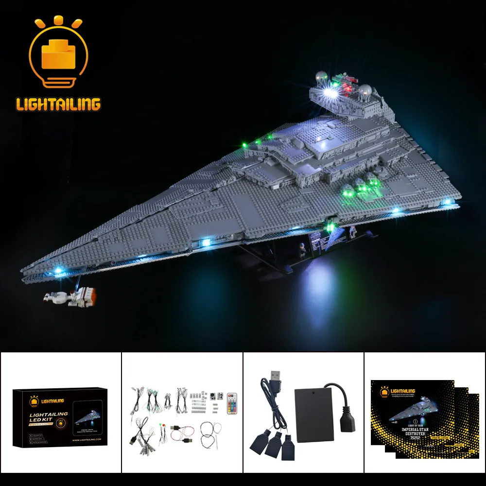 LIGHTAILING-LED-Light-Kit-For-75252-Star-War-Series-Imperial-Star ...
