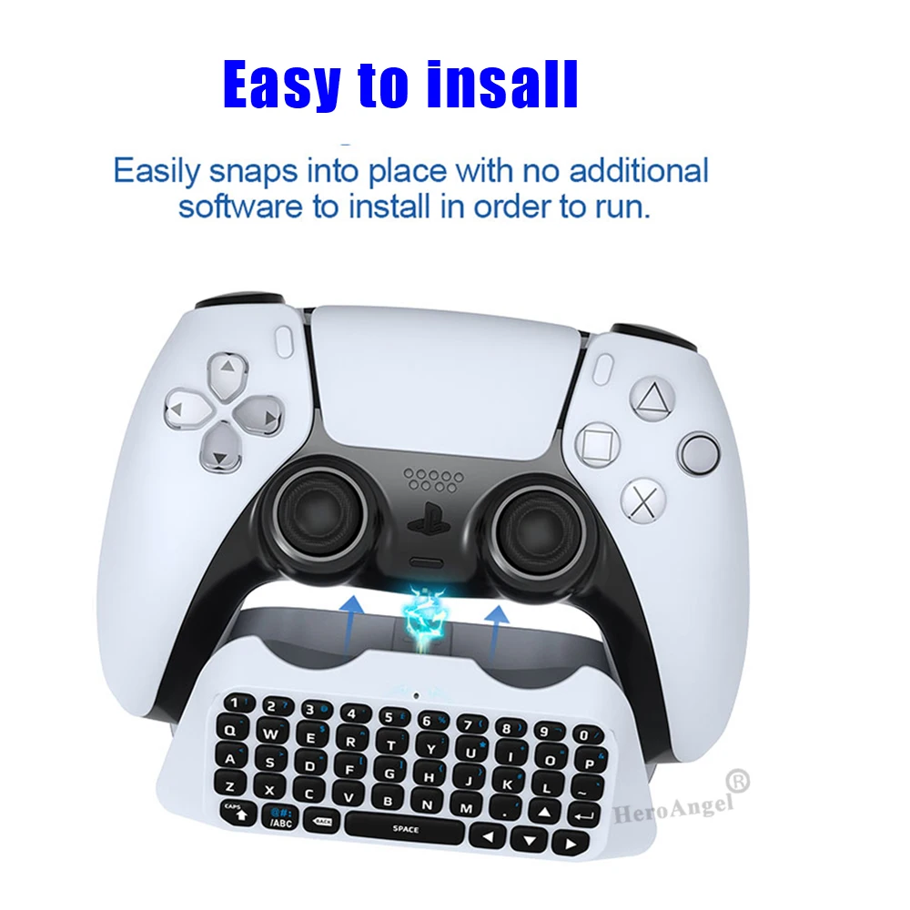 Ps5 Controller Wireless Keyboard External Bluetooth Compatible Gaming Keyboard