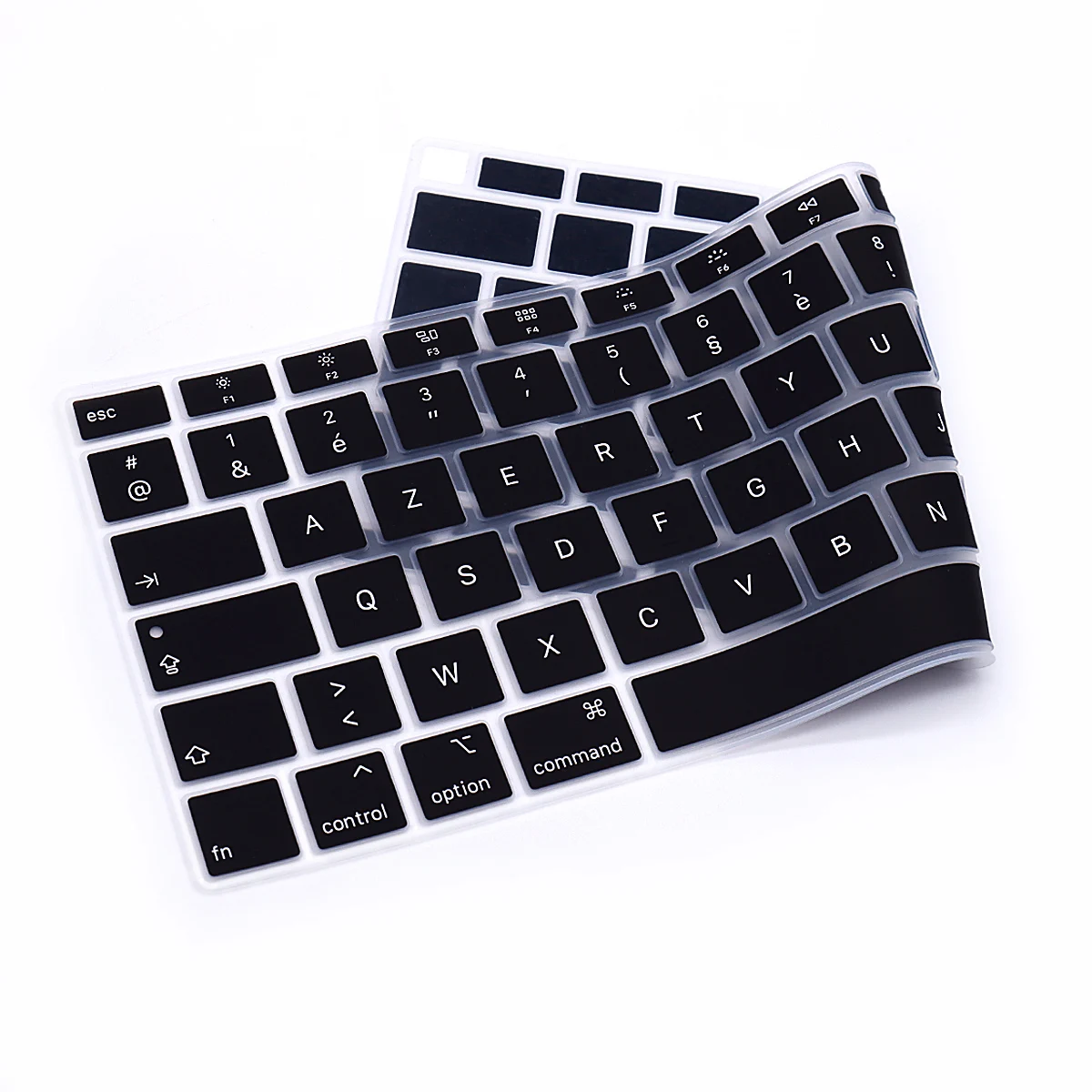 Juste-de-protection-en-silicone-pour-clavier-AZERTY-pour-MacPleAir-13 ...