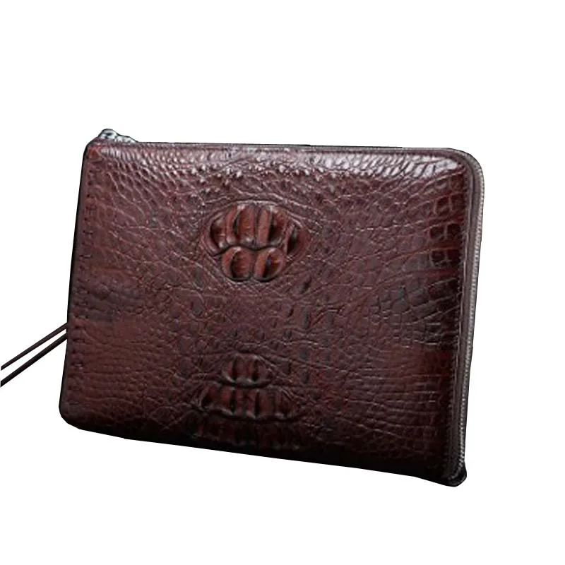 ourui-new-selling-true-crocodile-men-Hand-bag-black-Hand-caught-Men ...