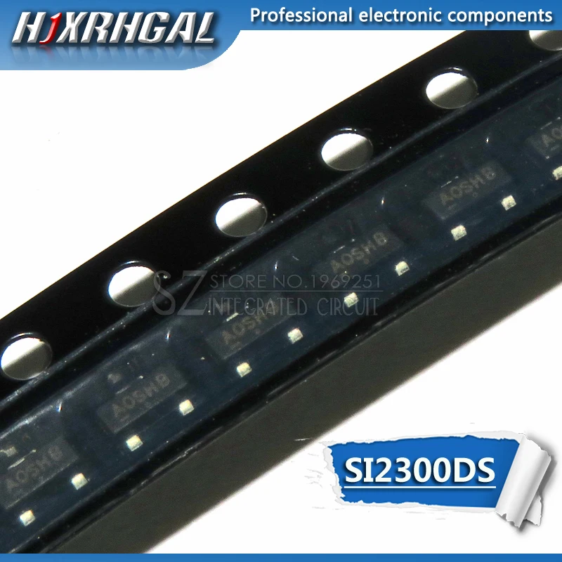 1pcs SI2300DS SOT23 3 SI2300 SOT23 2300 SOT SMD 트랜지스터|Integrated ...