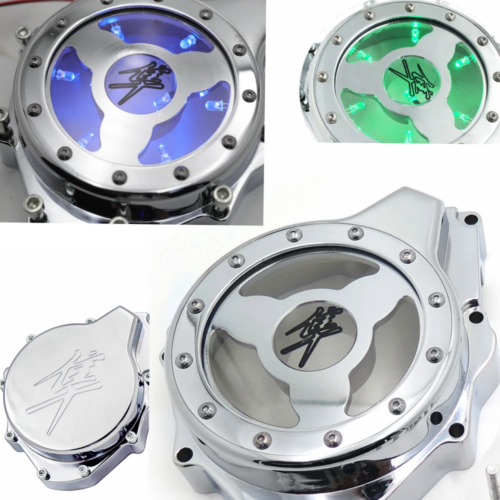 Aftermarket Free Shipping Motorcycle Parts Glass See Through Engine ...