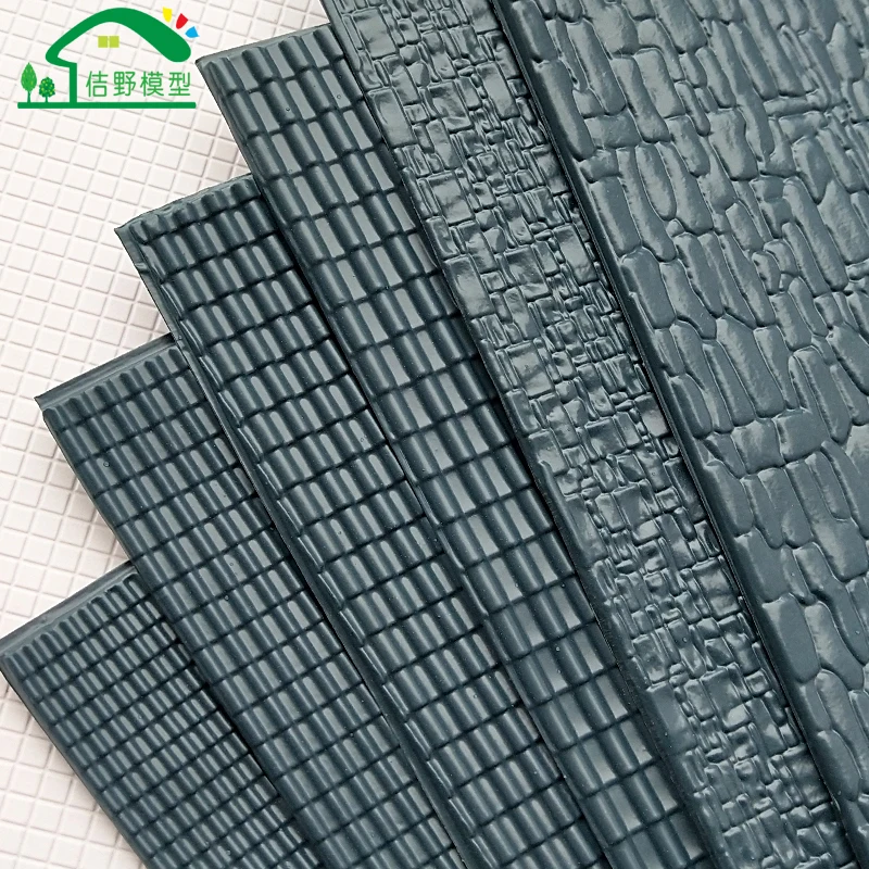 Scale-Model-Tile-Miniature-PVC-Tiles-For-Architectural-Villa-House ...