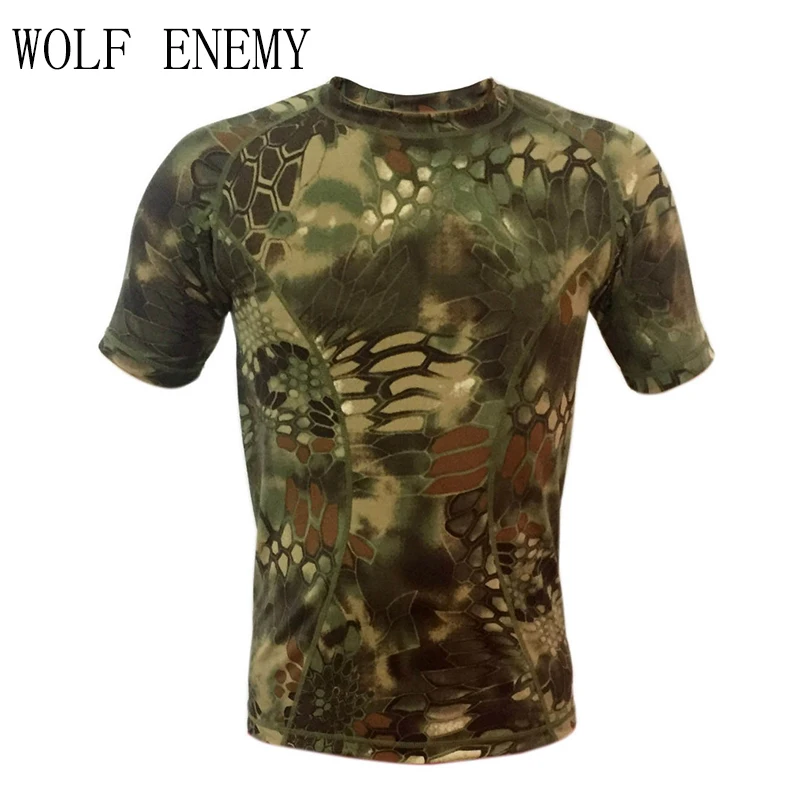 Tactical Kryptek Mardrake Summer Short Sleeve T-shirt/ Outdood Camo O ...