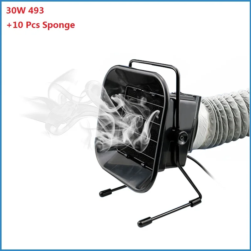 493-30W-Solder-Iron-Smoke-Absorber-Fan-ESD-Fume-Extractor-Smoking ...