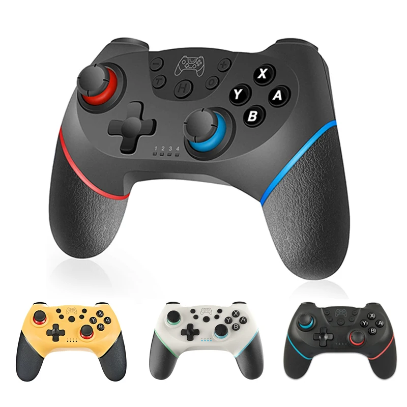 Controle pro sem fio para ns switch, joystick ajustável, anti ...