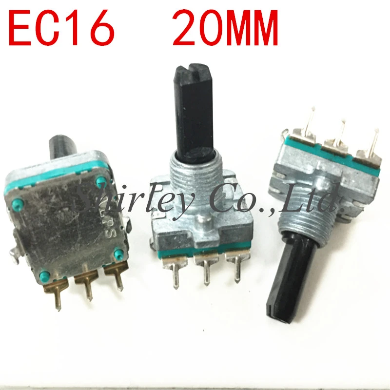 1 PCS/10 PCS Alps type EC16 encoder 24 puls punt non positionering as ...