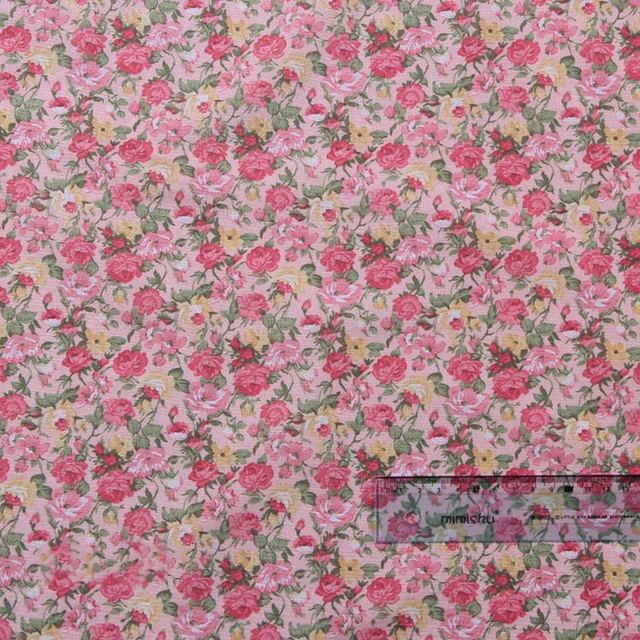 Vintage Rose Floral Fabric