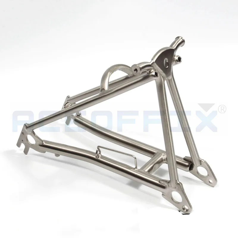 ACEOFFIX for Brompton Bike 2021 Silver Folding Bike Frame Nickel ...