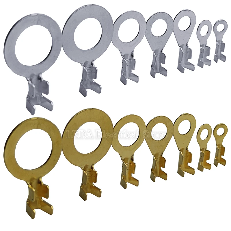 COSSE ELECTRIQUE,150Pcs Silver--Bornier rond DJ431 6B-3.2A-4.2A-5B-8B ...