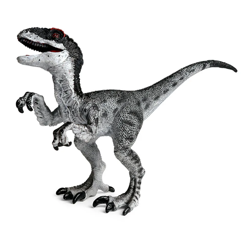 Velociraptor Figure Raptor Dinosaur Model Animal Collector Decor Kids ...