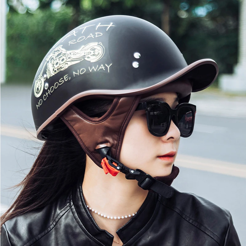 Motorcycle Half Helmets For Women