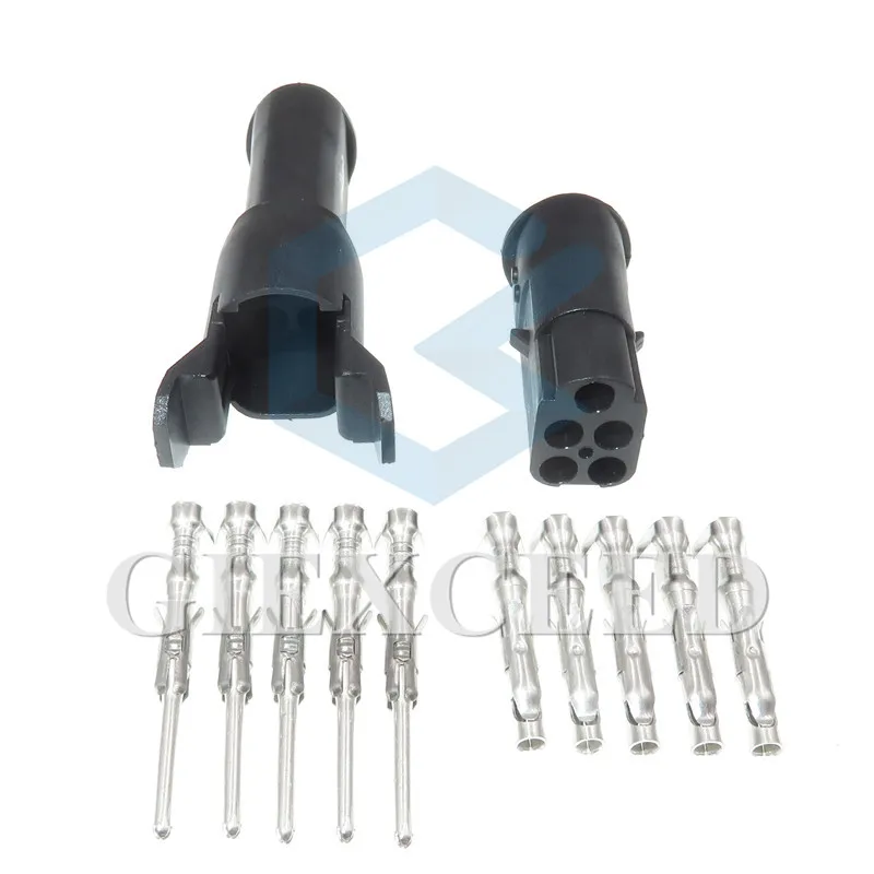 5 Pin Auto Electric Connector Plug Female Male Wiring Harness Cable ...