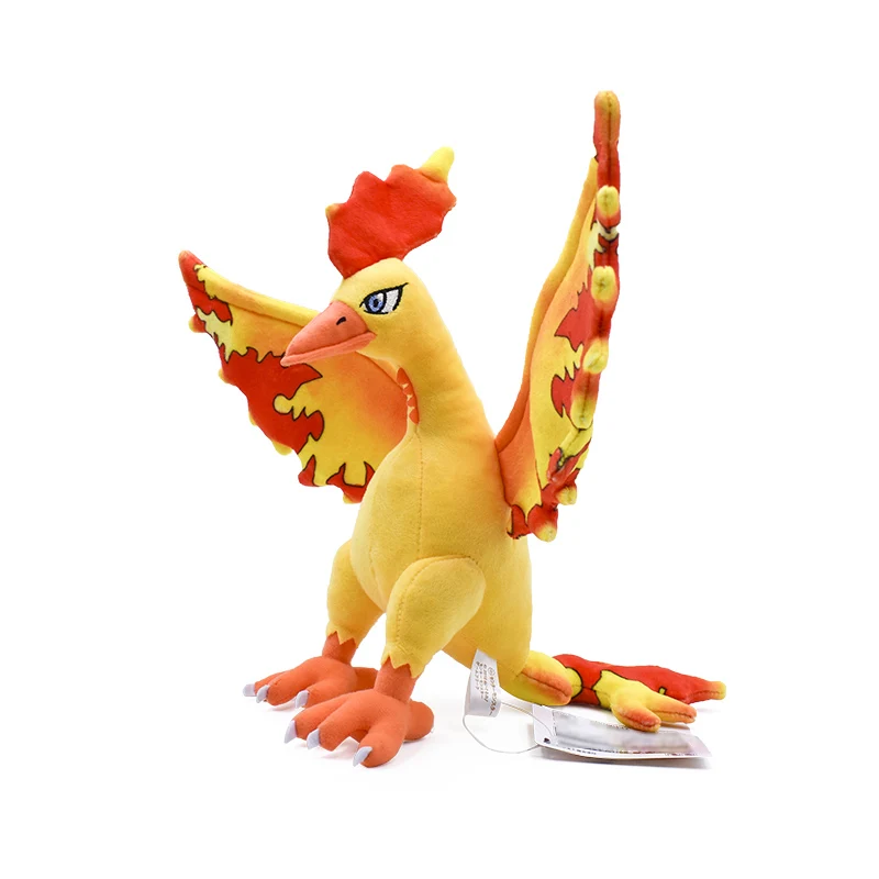 Takara Tomy Pokemon Plush Moltres Toy Cute Character Stuffed Ice Bird ...