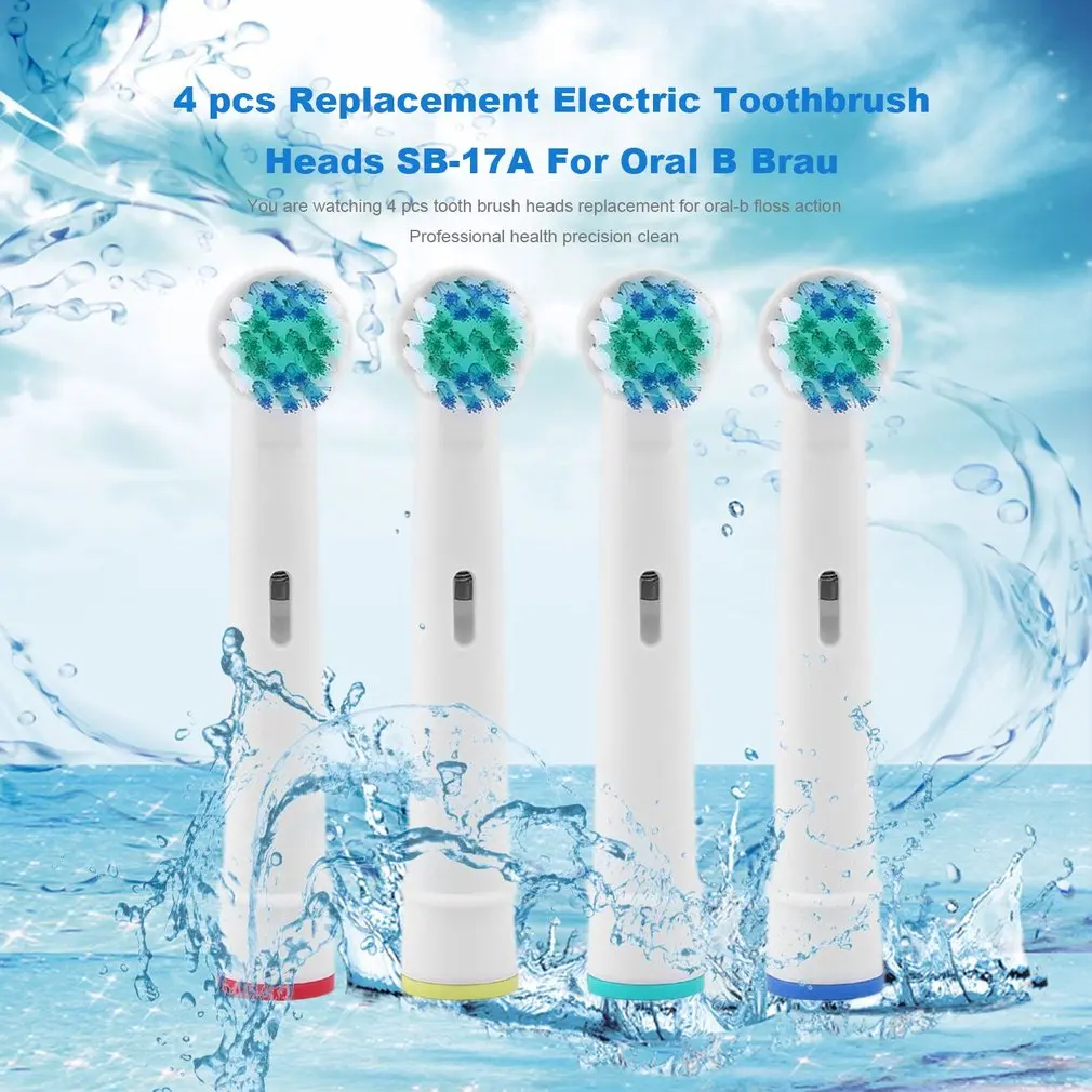 Precision-4-Pcs-Set-Replacement-Electric-Toothbrush-Heads-SB-17A-For ...