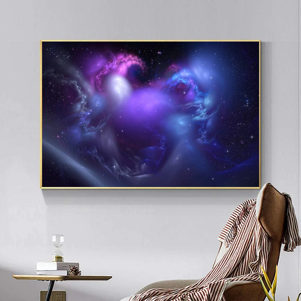 Psychedelic Nebula Art