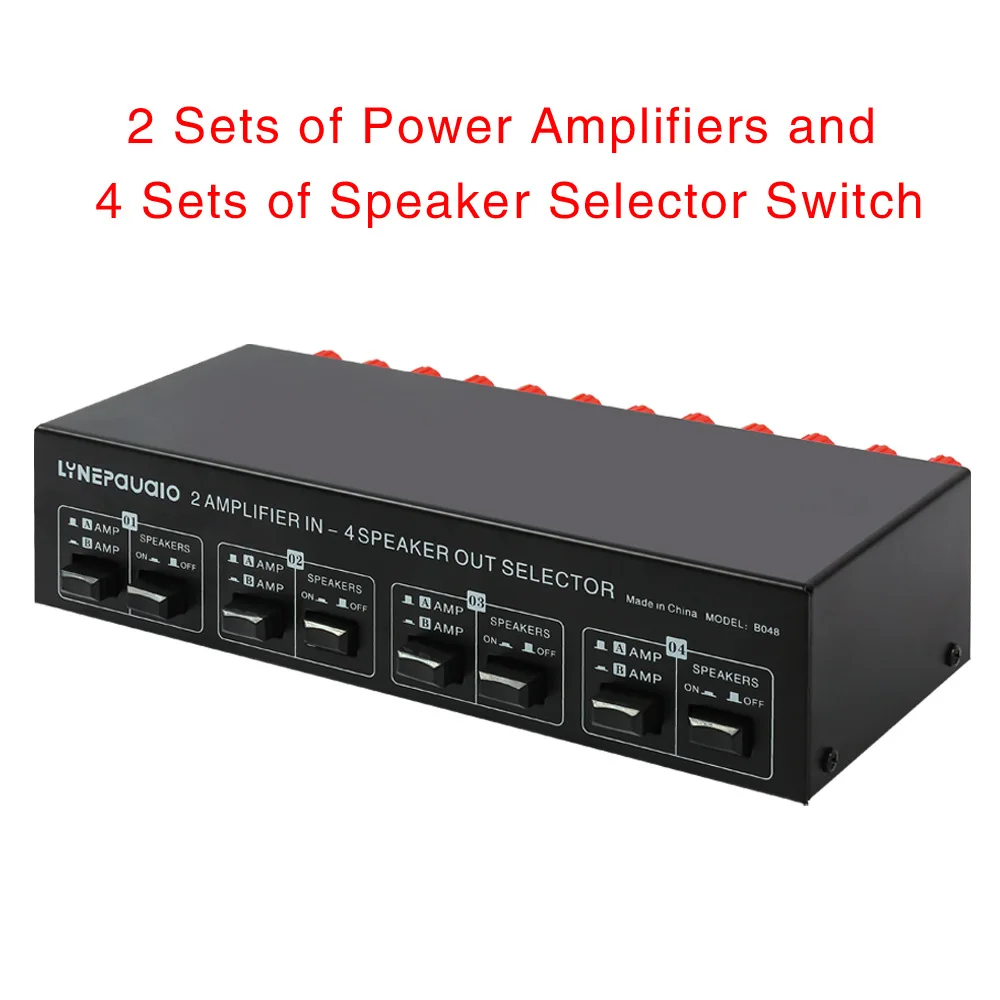 2-in-4-out-passive-power-amplifier-speaker-selector-switcher-speaker ...