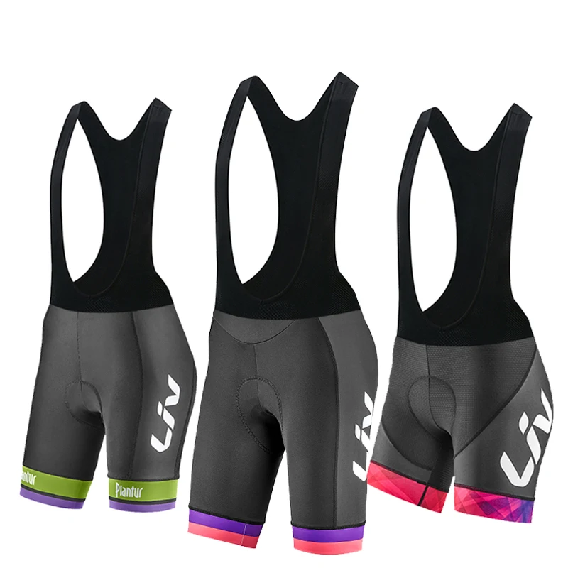 Liv-2021-Vrouwen-Fietsbroek-Sport-Patroon-Strakke-Fiets-Shorts-Gel-Pad ...