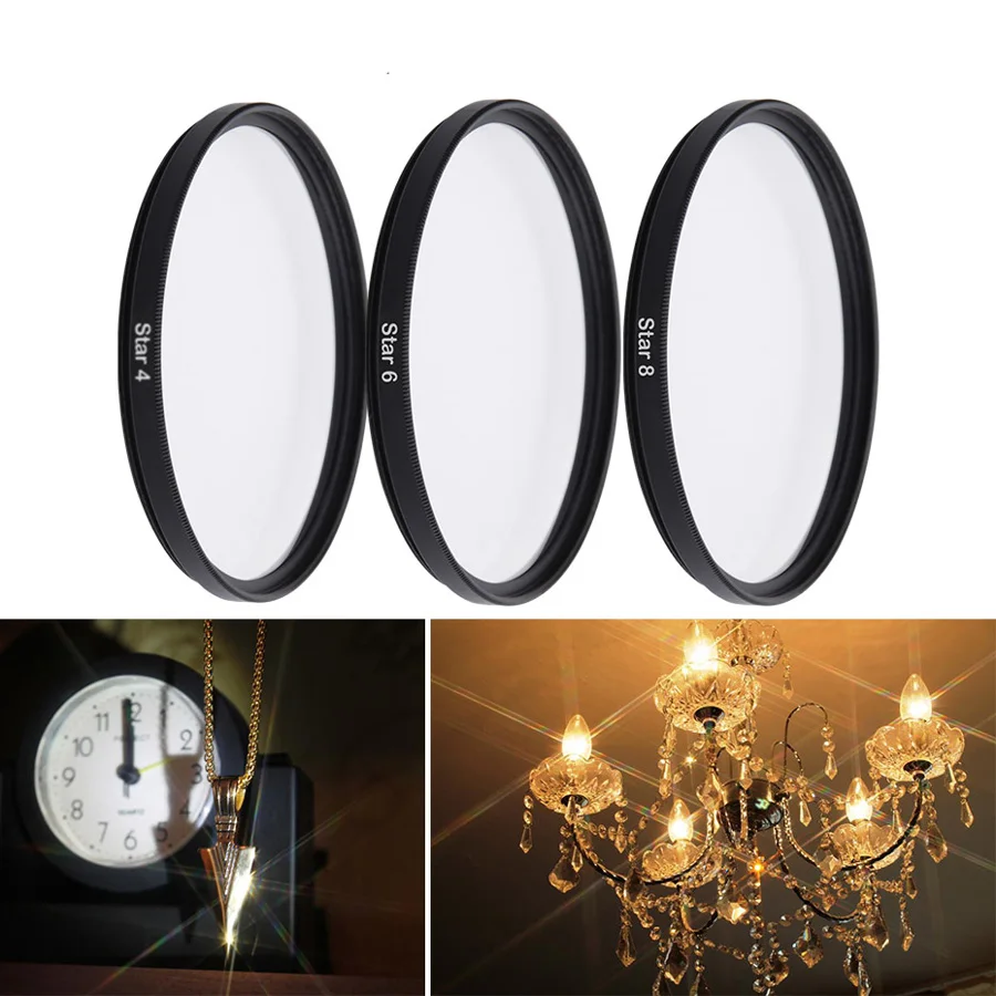 37-82mm-4-6-8-Point-Star-Filter-Camera-Lens-Filter-Star-light-for-Canon ...