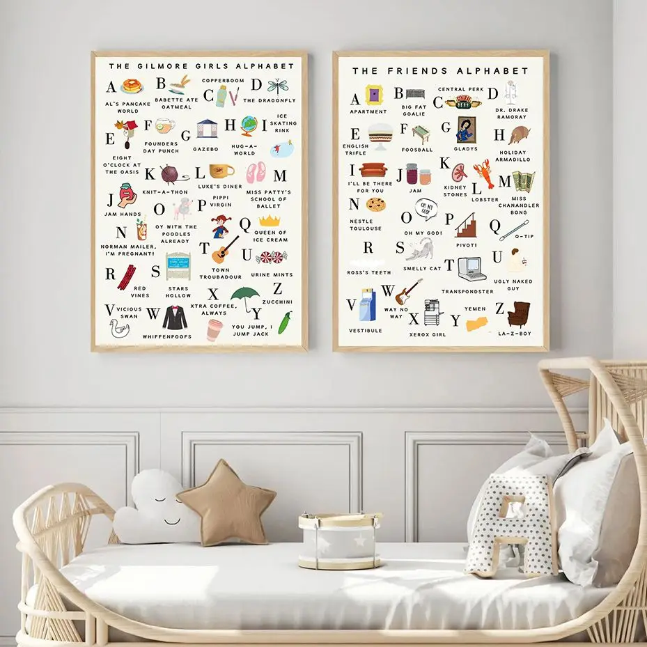 Wall Decor Home Decor Home & Living GILMORE GIRL Artwork TV Poster ...