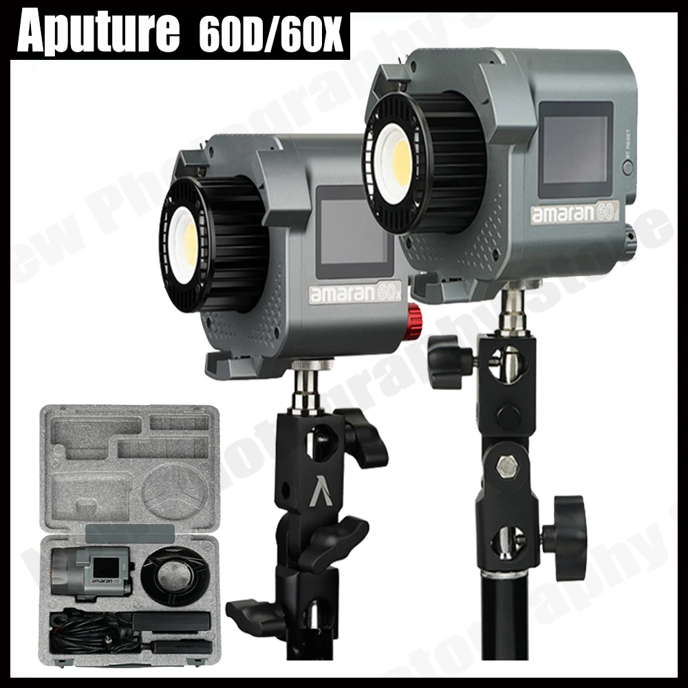 Aputure Amaran Cob 60x Bi-color 2700k-6500k Cob 60d 5500k Led ...