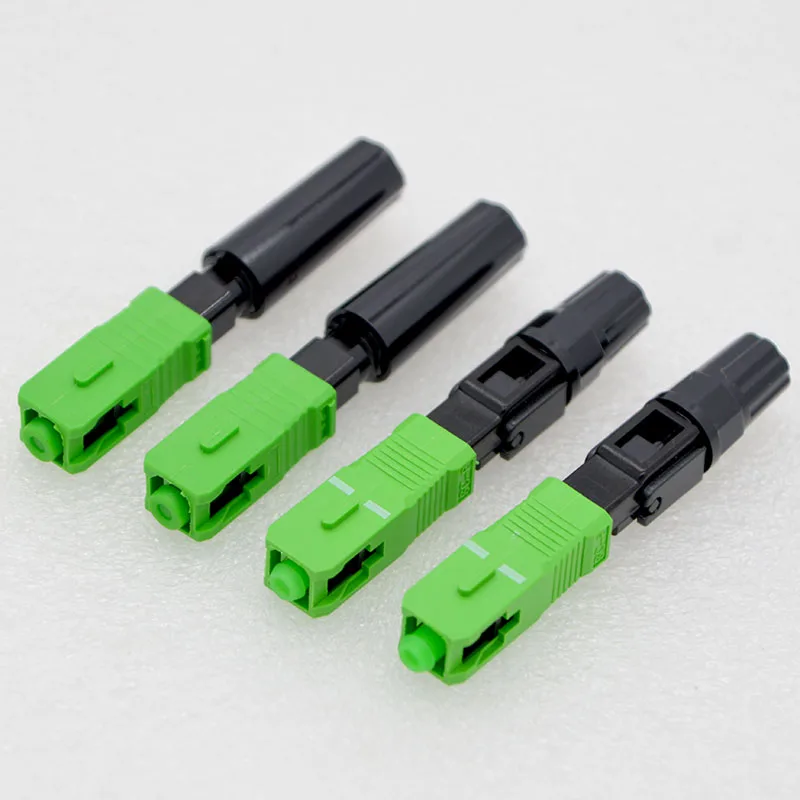 400pcs New SC/APC Optical Fiber Fast Connector FTTH Embedded Optical ...