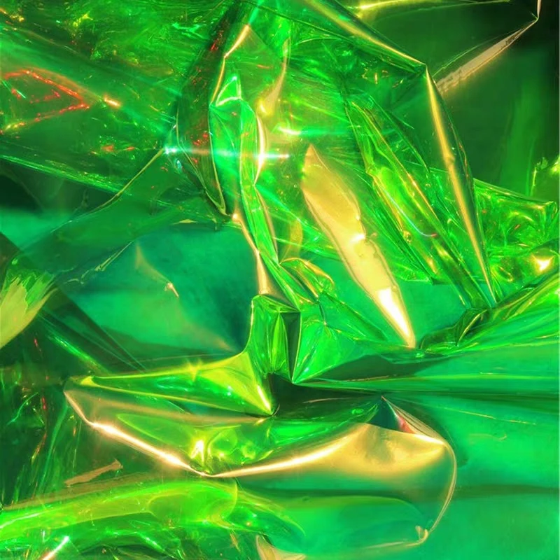 Iridescent Green Fabric