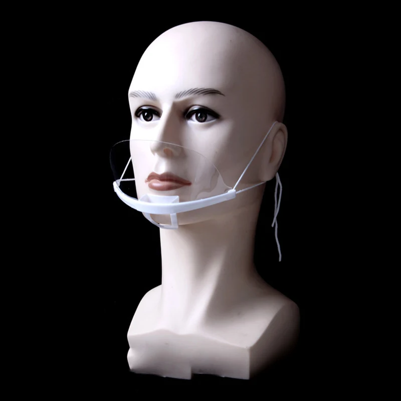 Transparent Mask With Makeup