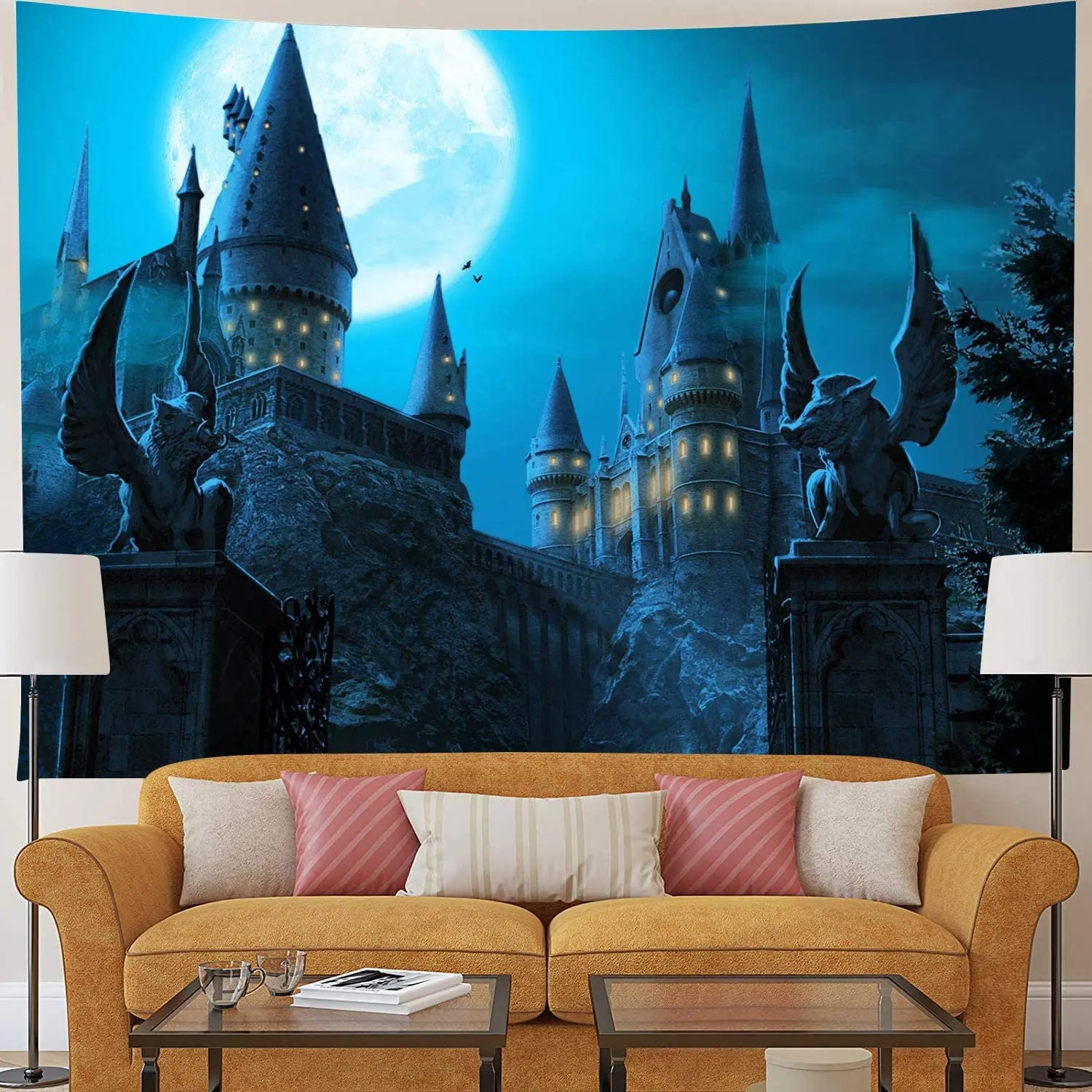 Gothic Castle Living Room
