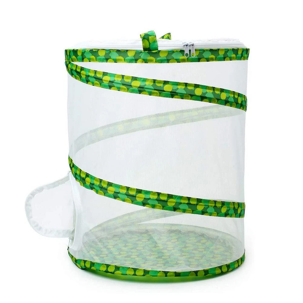 Big Large Foldable Butterfly Habitat Cage Terrarium, Insect And Net For ...