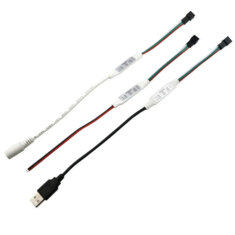 Controlador-USB-Mini-para-tira-de-luces-LED-Pixel-3-teclas-WS2812B ...